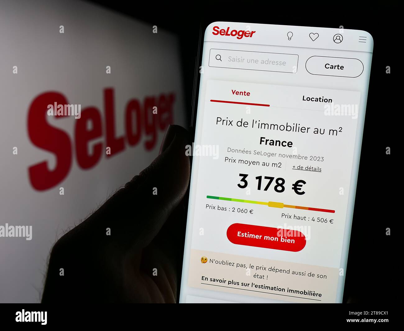 Seloger logo hi-res stock photography and images - Alamy