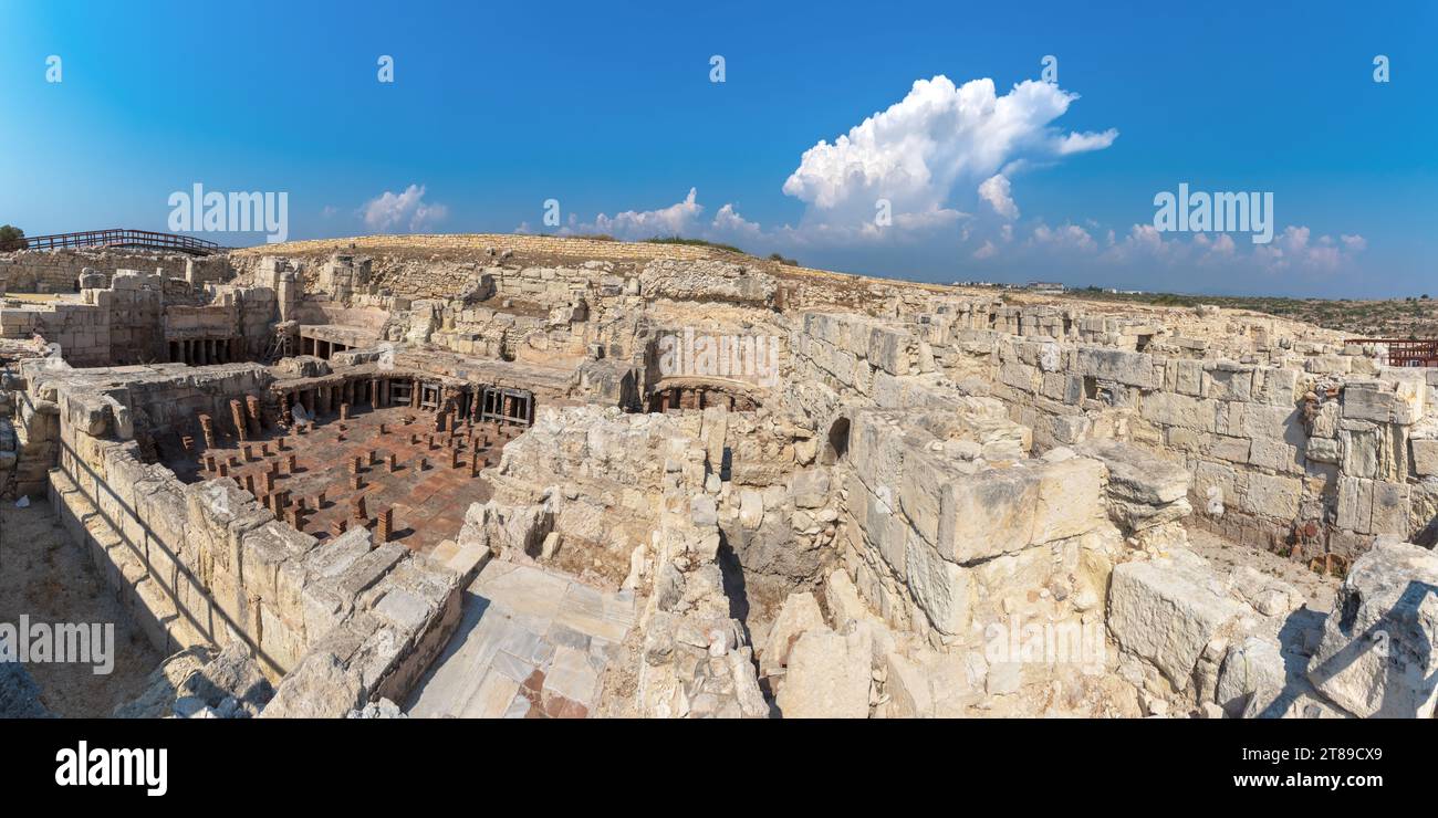 Baths of the ancient city of Kourion (Episkopi, Cyprus Stock Photo - Alamy