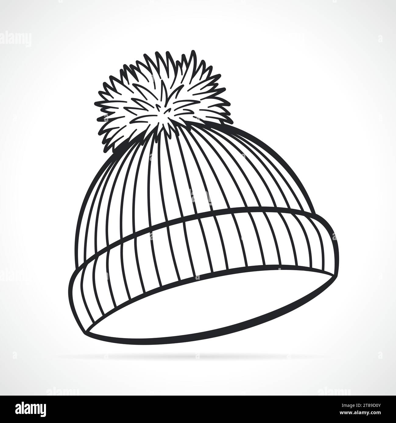 Beanie Stock Vector Images - Alamy