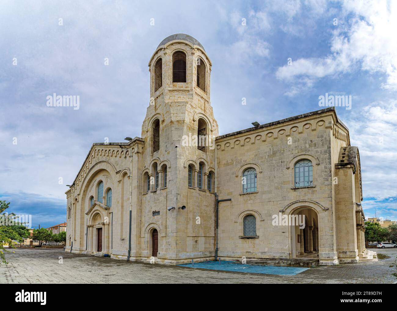 Church of the Holy Trinity (Agias Triadas). Limassol. Cyprus Stock ...