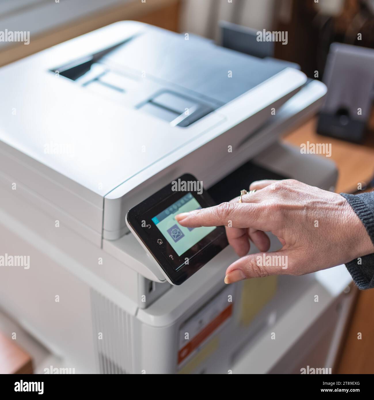 Remote printer hi-res stock photography and images - Alamy