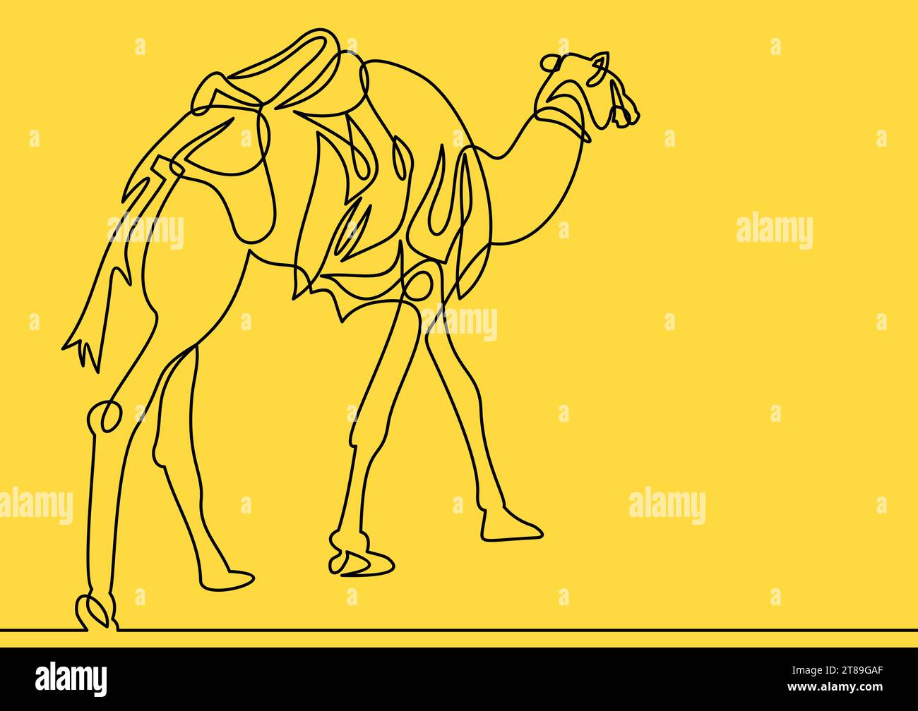 Arabian camel dubai Stock Vector Images - Alamy