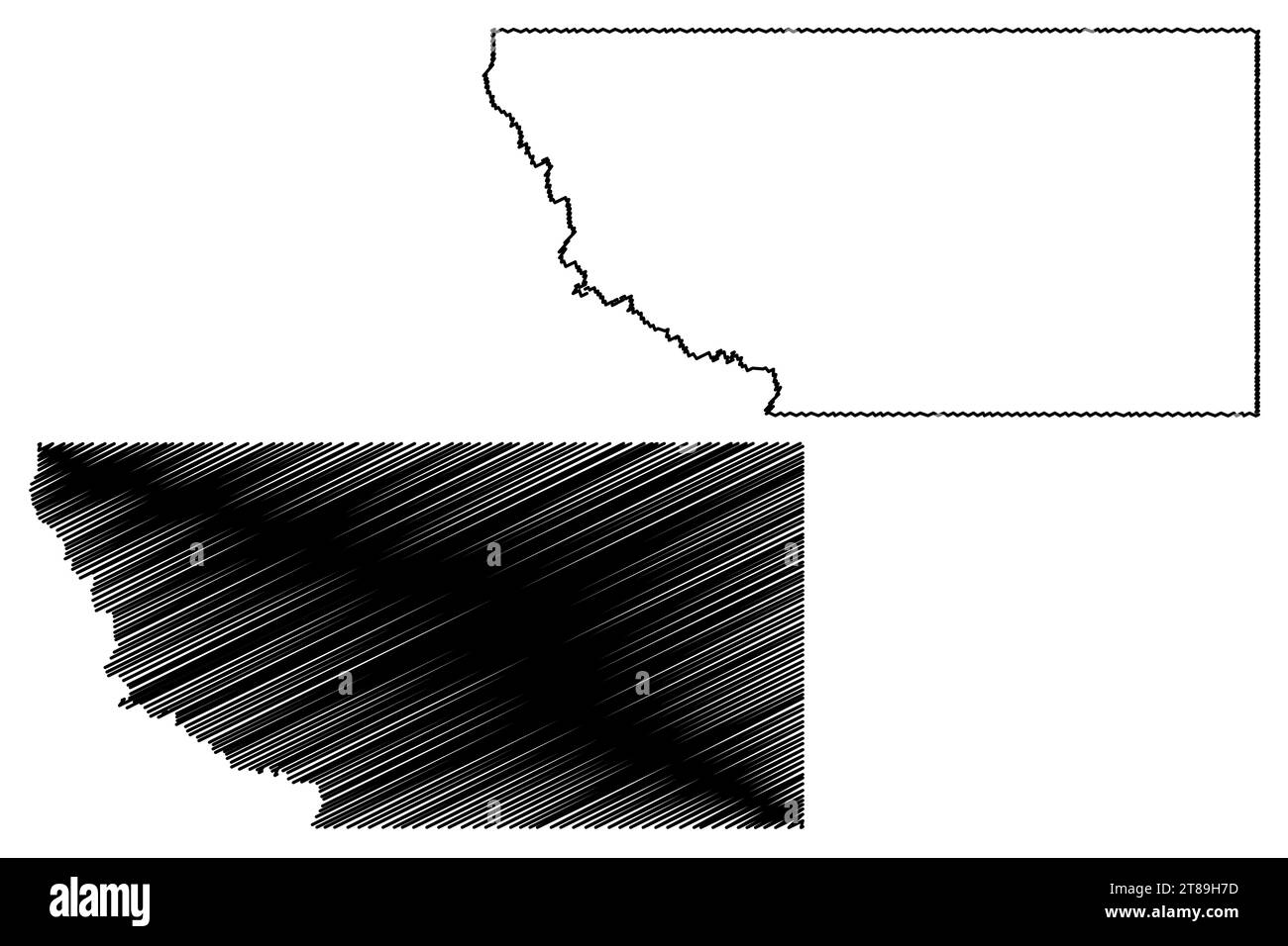 Northern columbia map Black and White Stock Photos & Images - Alamy