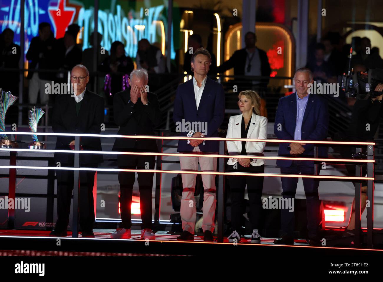 Las Vegas, USA. 18th Nov, 2023. Podium VIPs. Formula 1 World ...