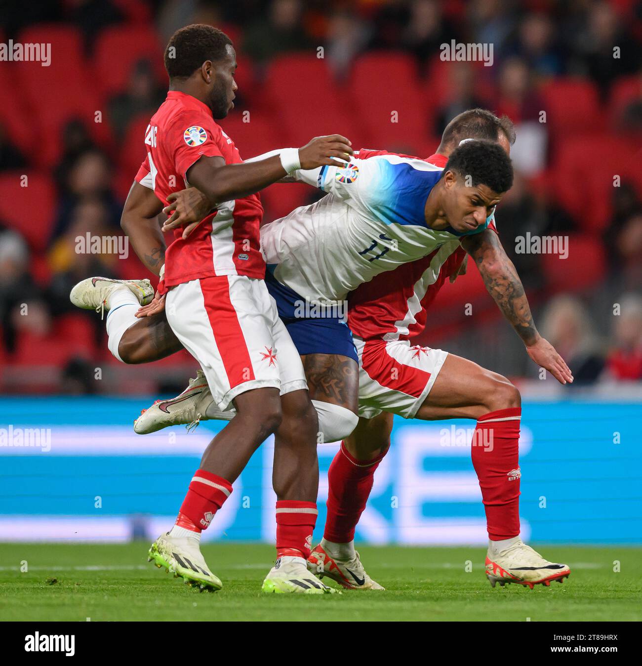 Wembley, London, UK. 17 Nov 2023 - England v Malta - Euro 2024 ...