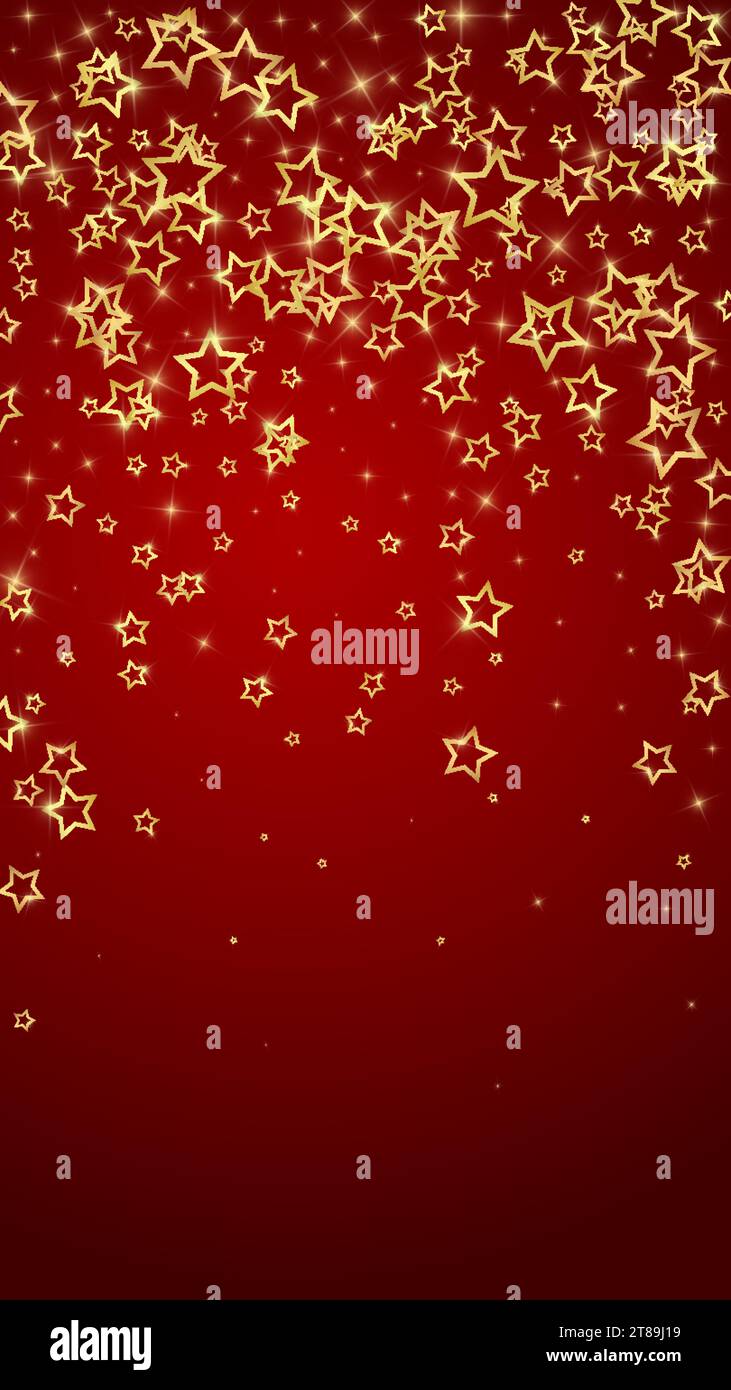 Starry night fairy tale background. Cute sparkling twinkles, christmas ...