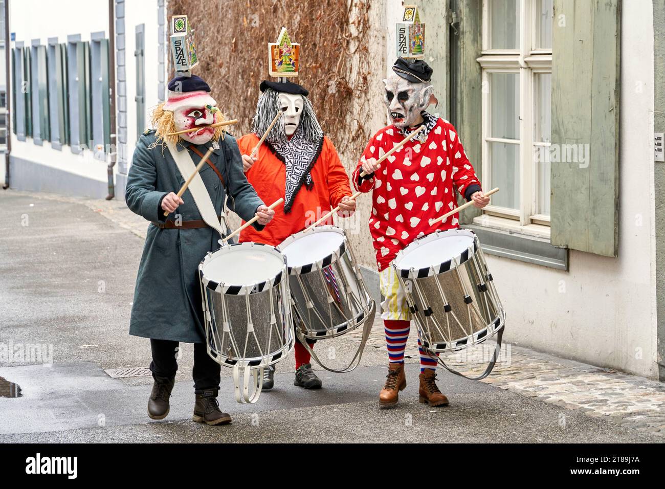 Switzerland, Basel, customs, carnival, city of Basel, Baselstadt ...