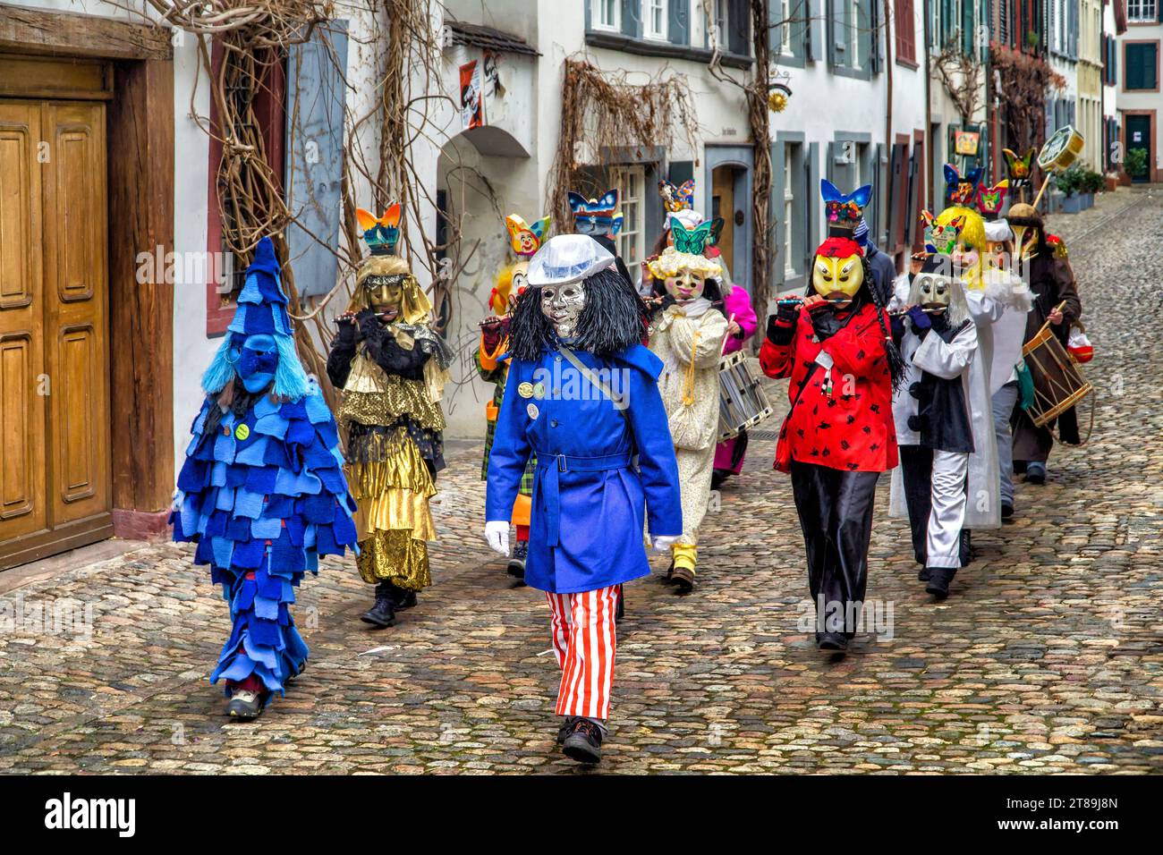 Switzerland carnival basel trumpet hi-res stock photography and images ...