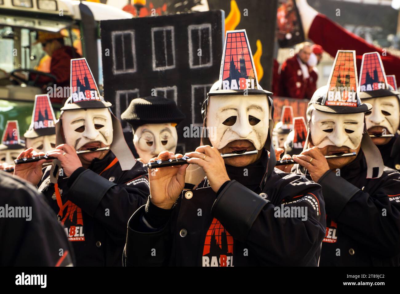 Switzerland, Basel, customs, carnival, city of Basel, Baselstadt ...