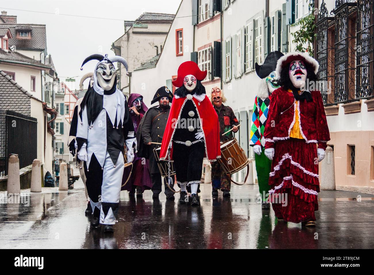 Switzerland carnival basel trumpet hi-res stock photography and images ...