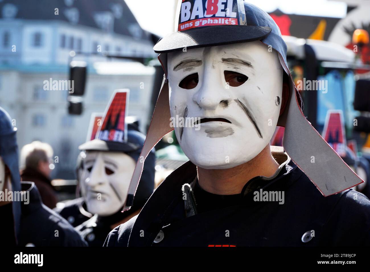 Colorful monster masks carnival hi-res stock photography and images - Alamy