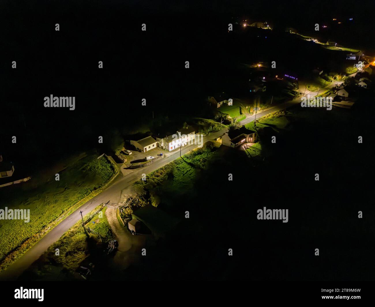 Aerial view clooney narin portnoo hi-res stock photography and images ...