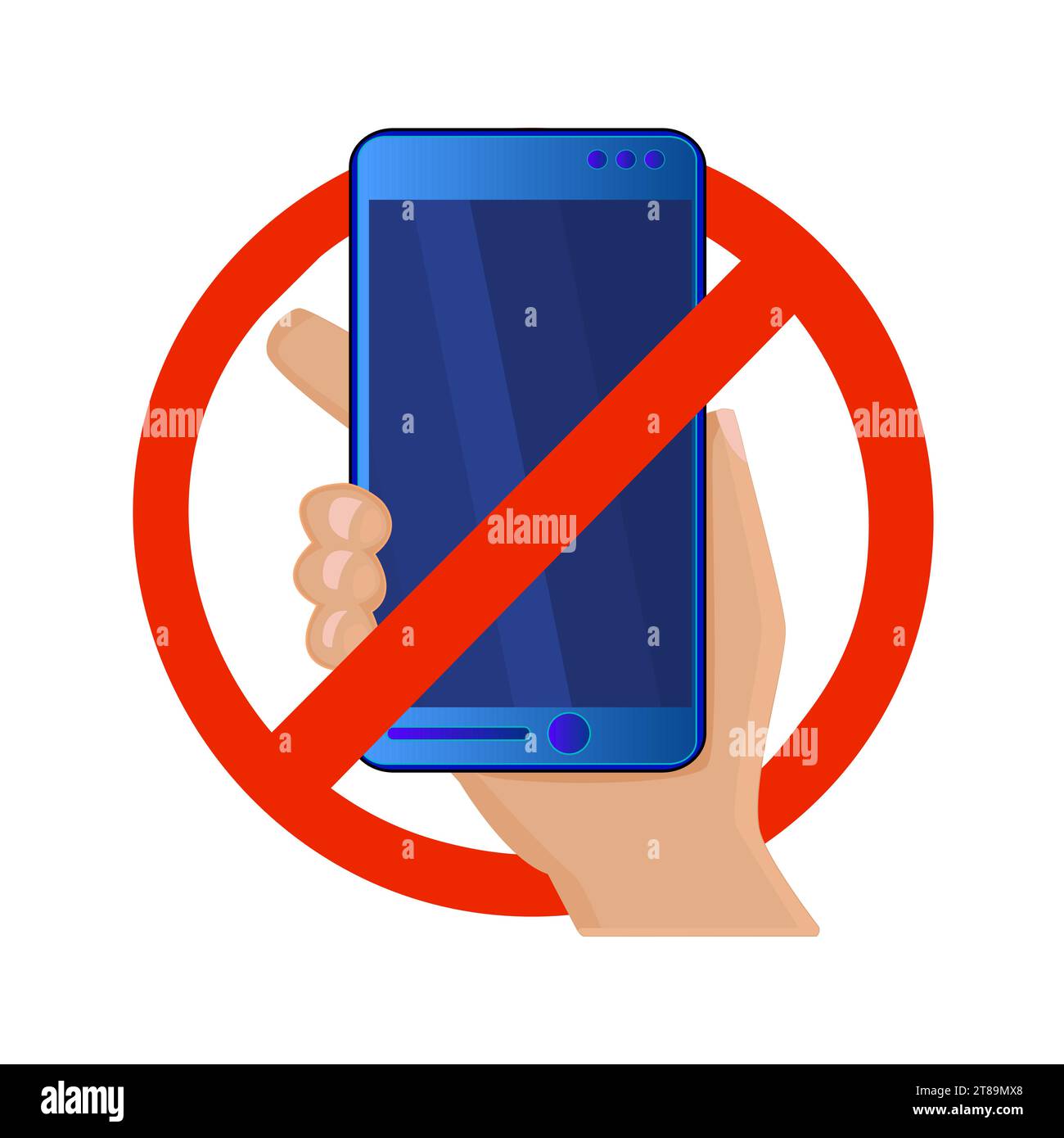 Silence zone sign hi-res stock photography and images - Alamy