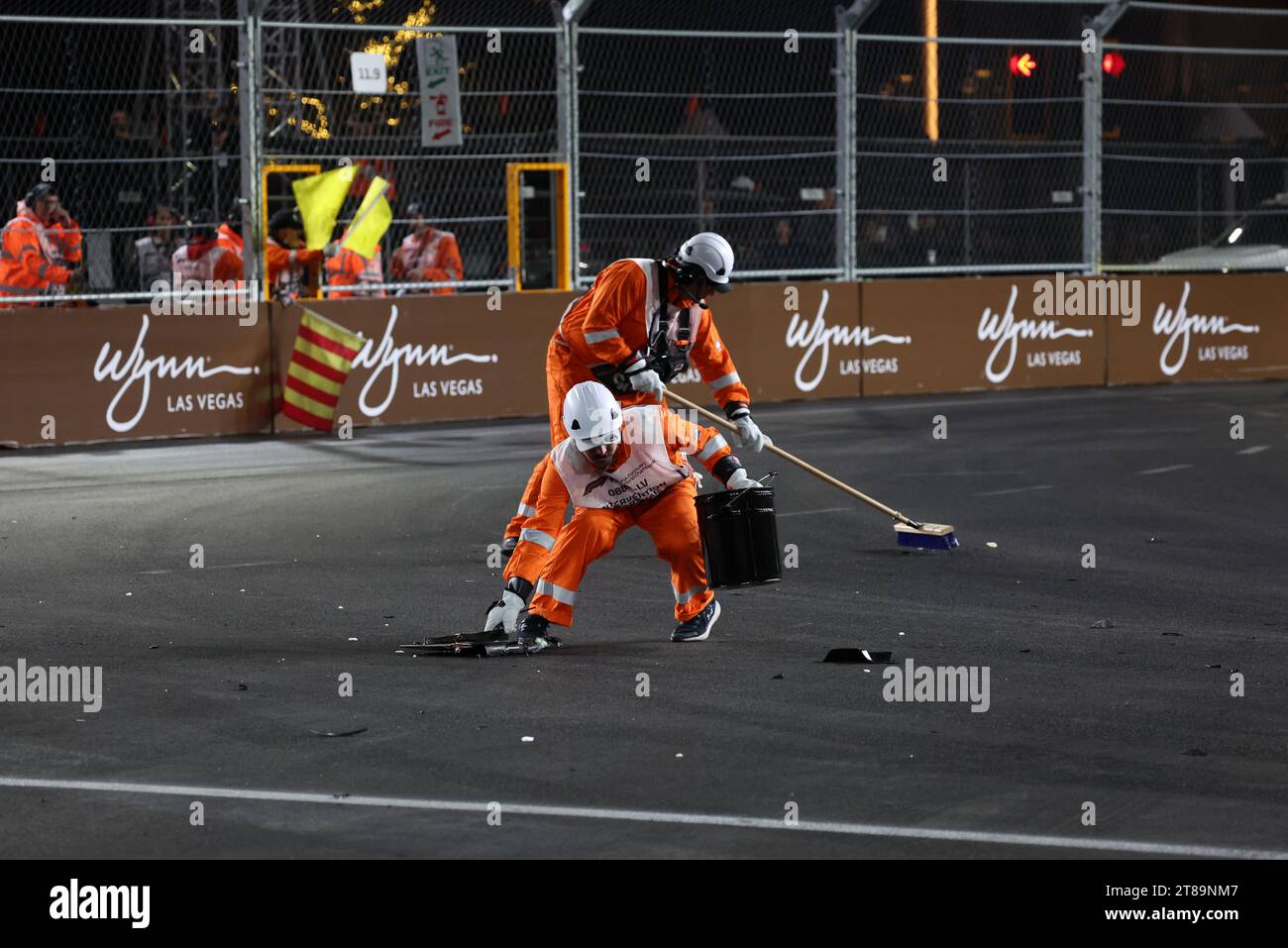 Marshals clear debris from circuit hi-res stock photography and images ...
