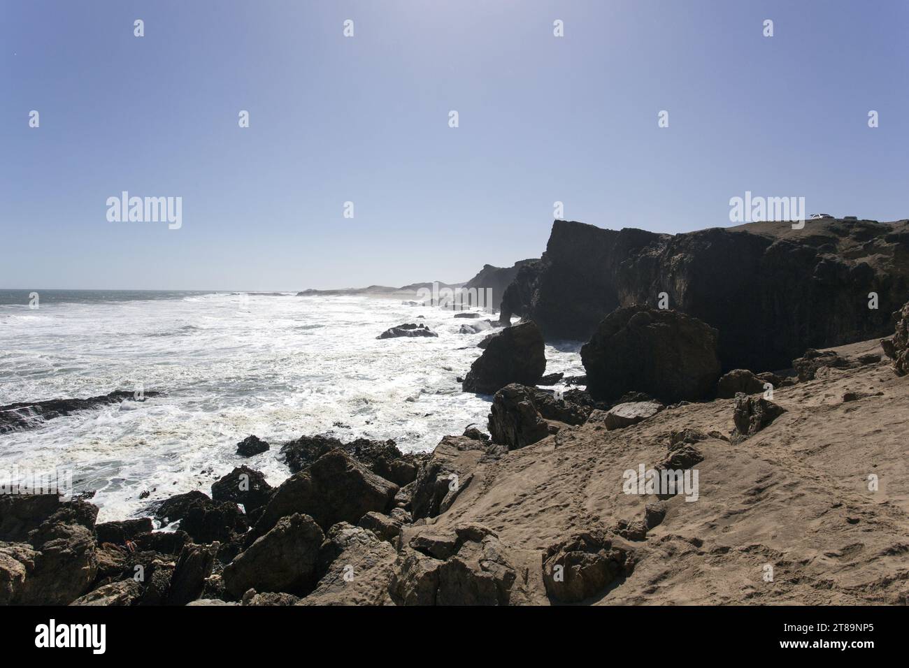 A view of Bogenfels arch at Luderitz, Namibia Stock Photo - Alamy
