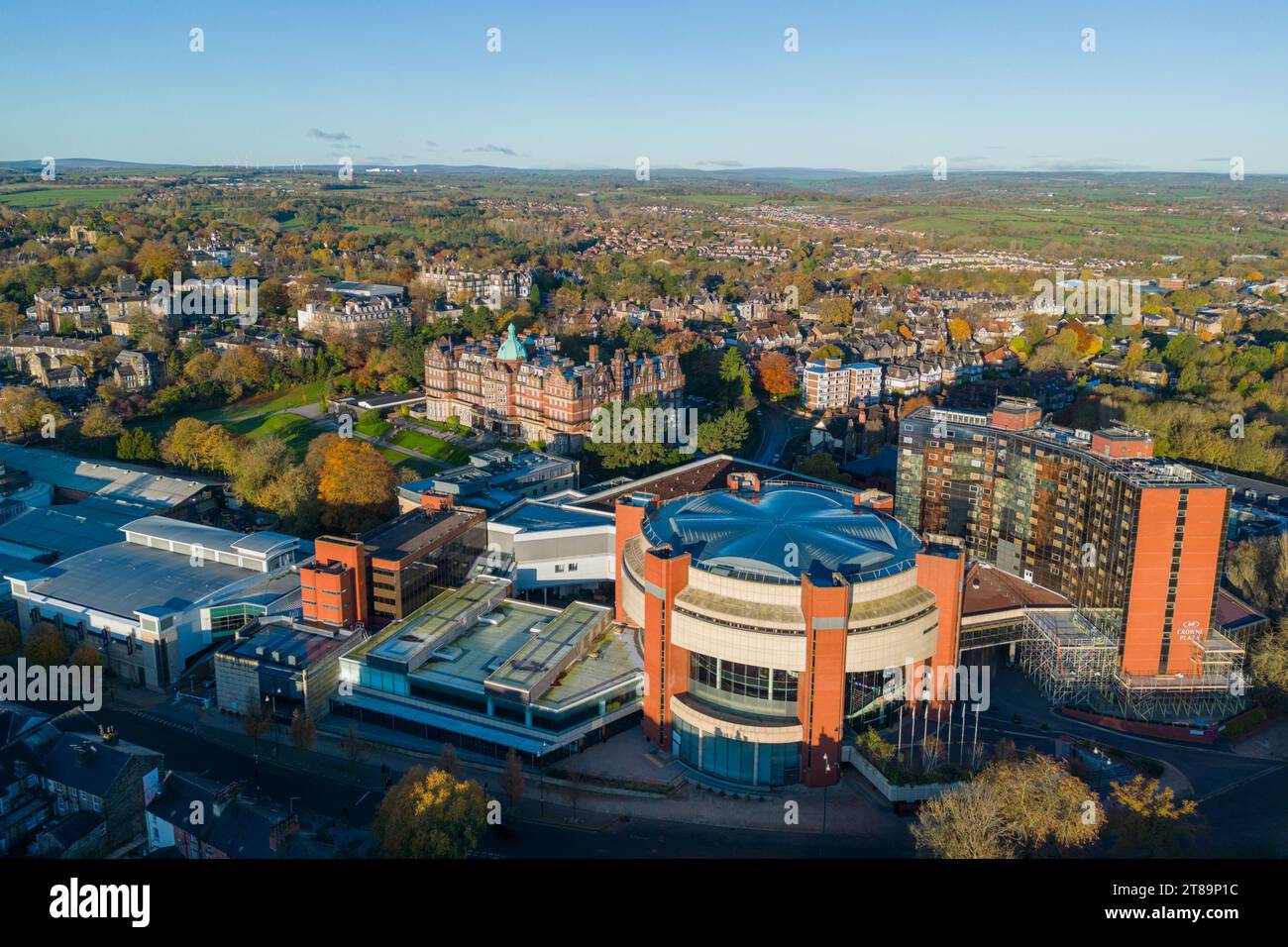 Aerial view harrogate hi-res stock photography and images - Alamy