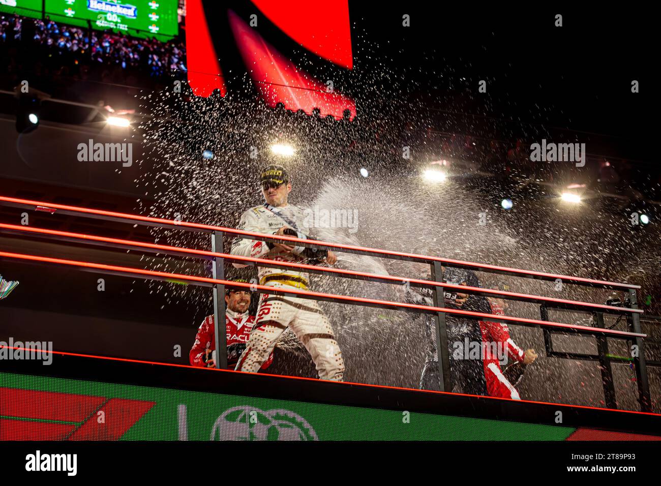 Las Vegas, USA. 18th Nov 2023. Podium of the race during FORMULA 1 ...