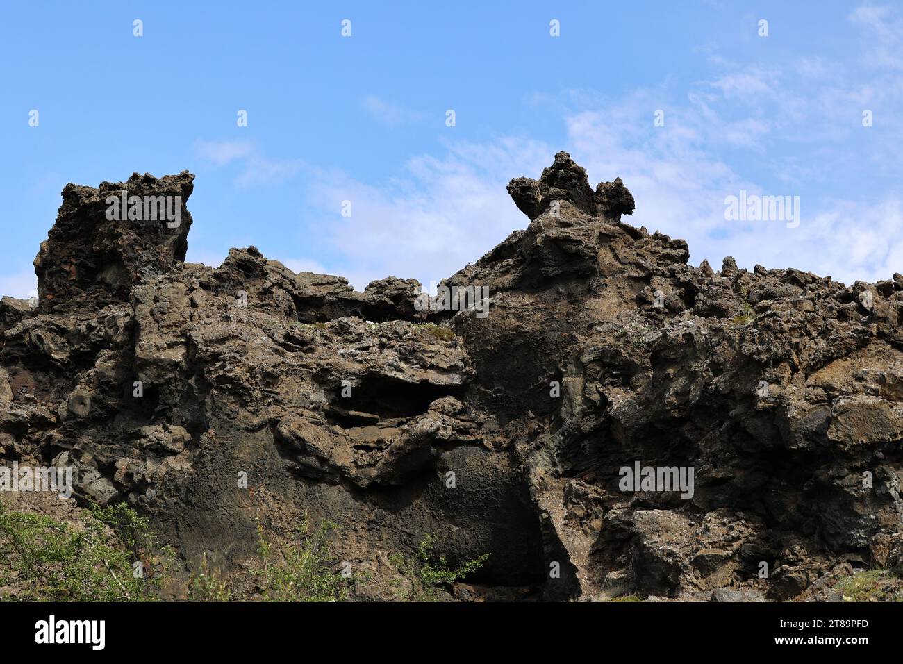 Lava labyrinth dimmuborgir hi-res stock photography and images - Alamy