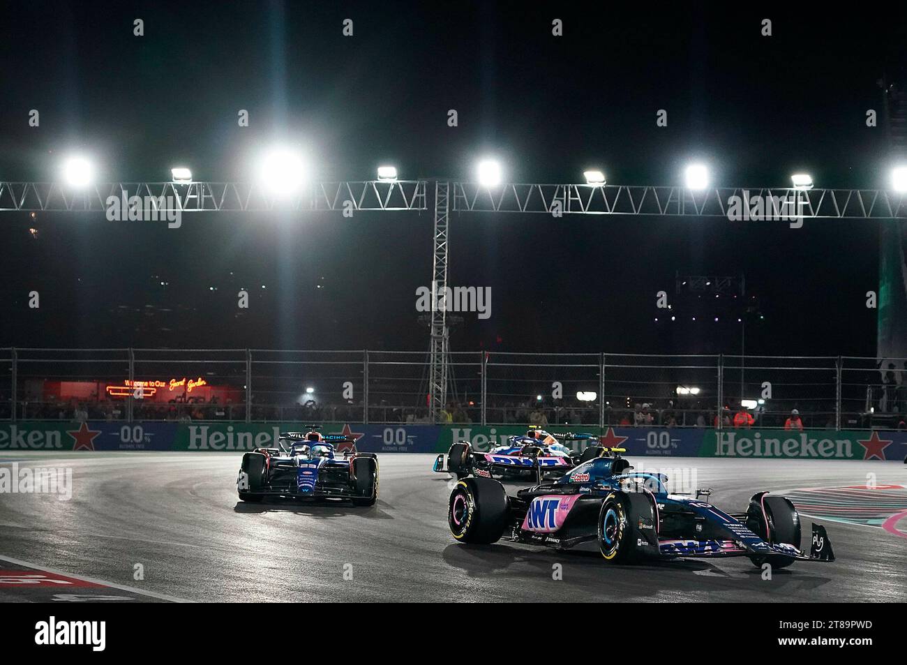 Las Vegas, Vereinigte Staaten. 18th Nov, 2023. November 18th, 2023, Las Vegas Street Circuit ...