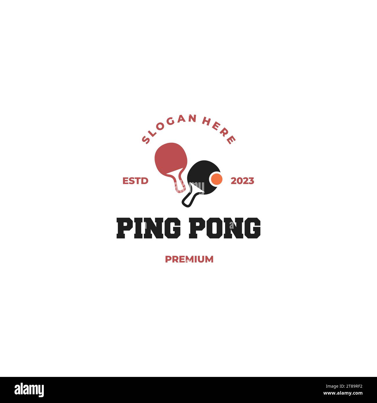 Ping pong paddle vector vectors hi-res stock photography and images - Alamy