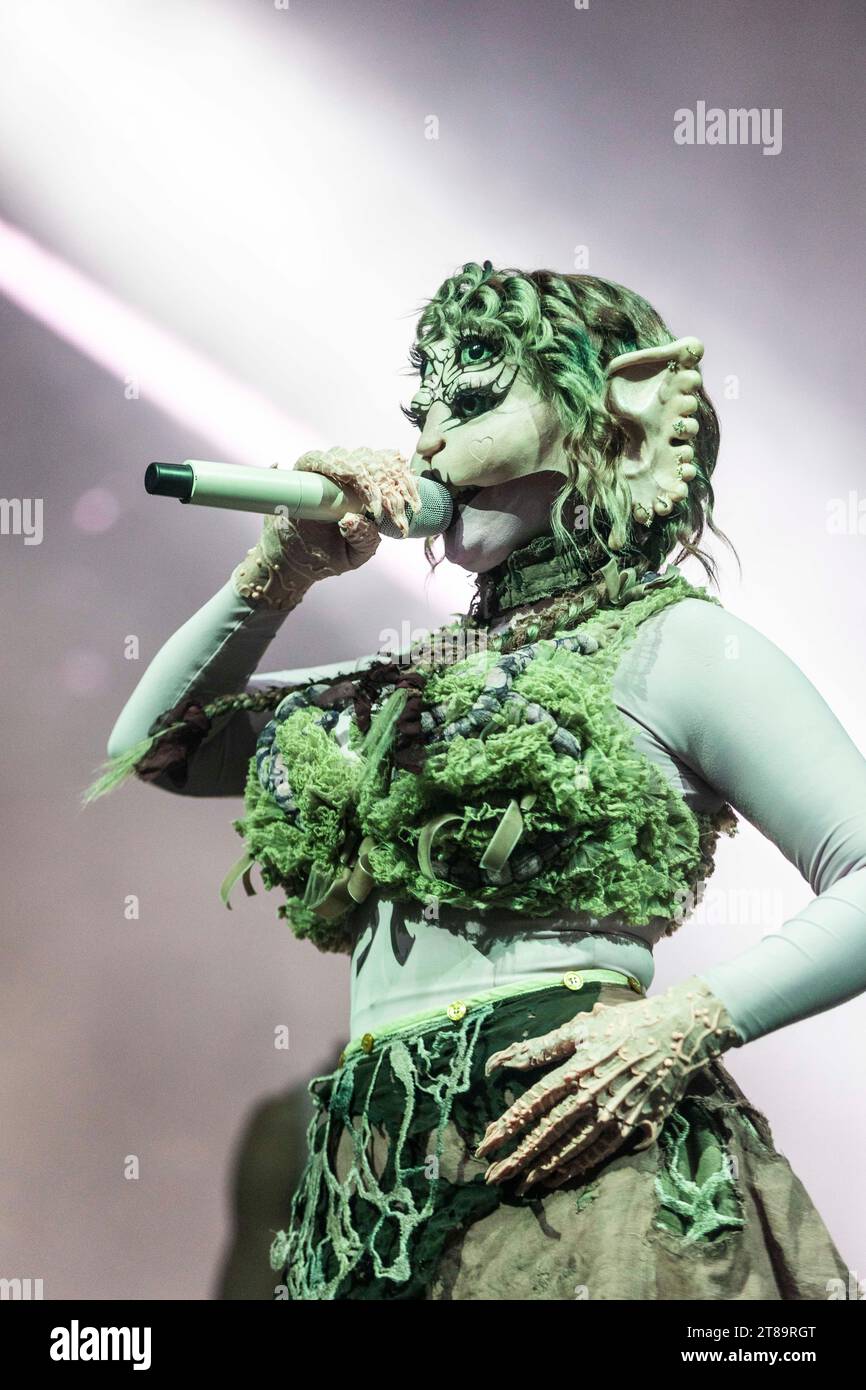 Milan Italy November 6, 2023 Melanie Martinez at Mediolanum Forum ...