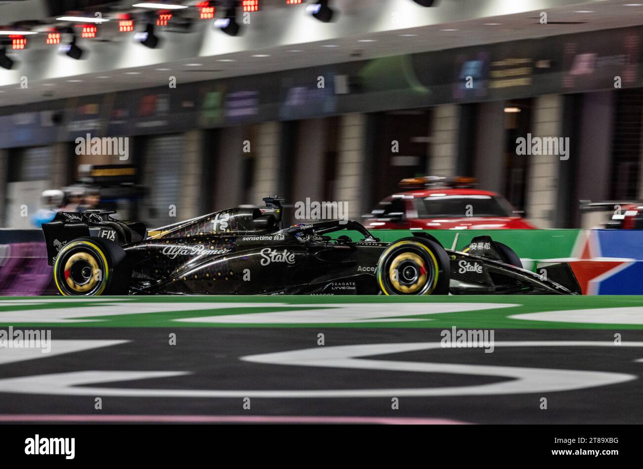 Las Vegas, Nevada - November 18th, 2023: Valterri Botta, driver of the ...