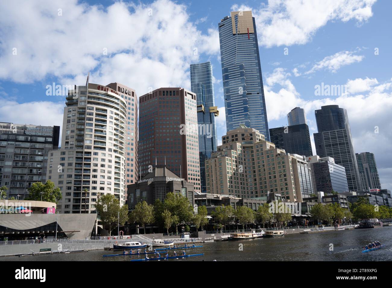 Melbourne city buildings hi-res stock photography and images - Alamy
