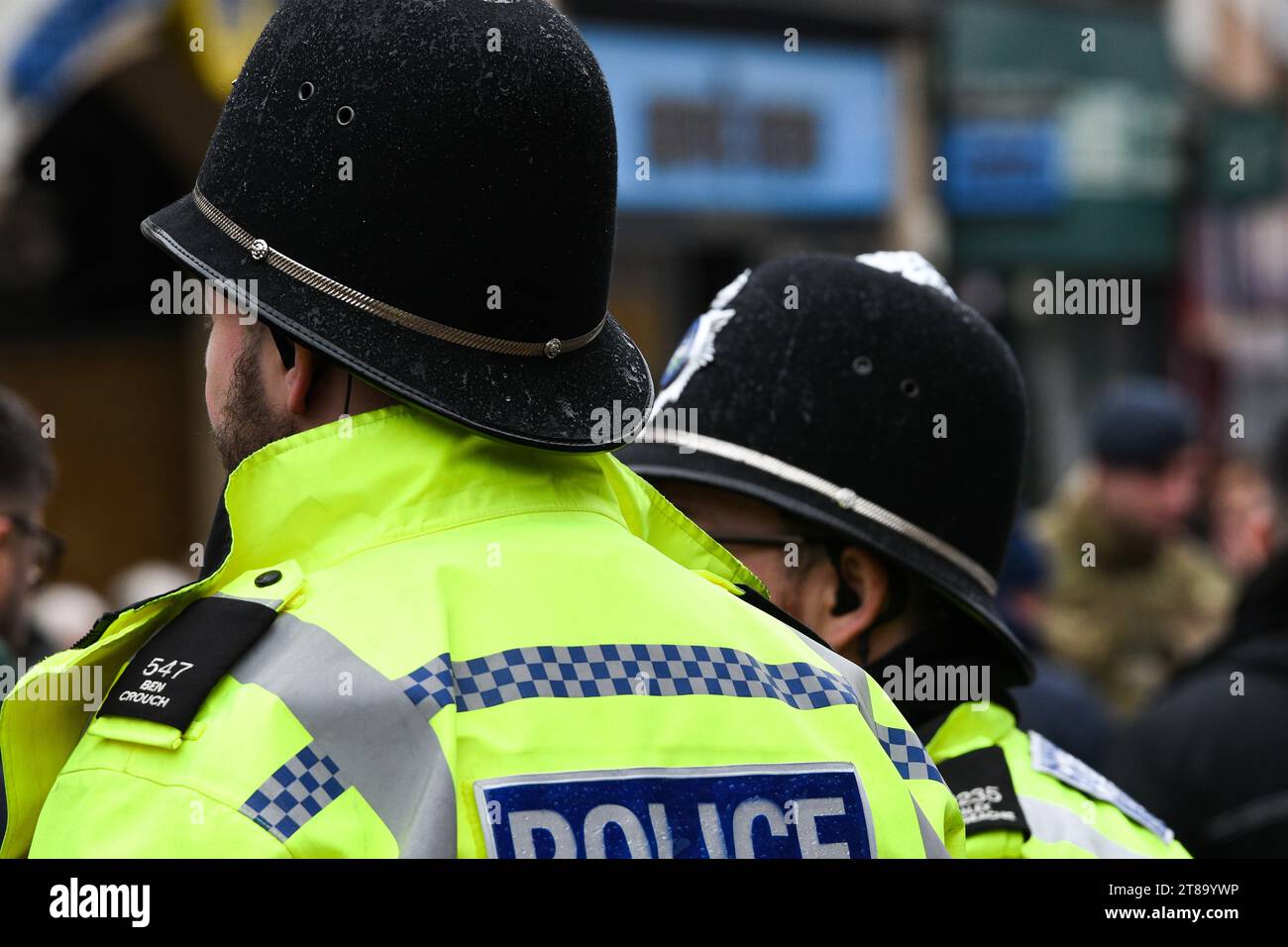 two police officers on patrol Stock Photo - Alamy