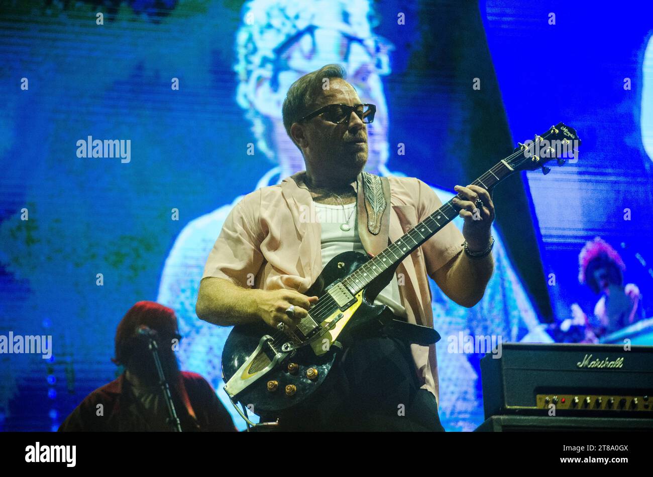 Dan Auerbach of The Black Keys performing at Rockwave Festival in ...