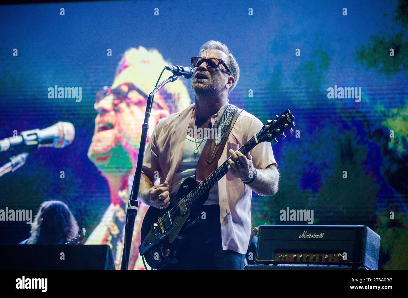 Dan Auerbach of The Black Keys performing at Rockwave Festival in ...