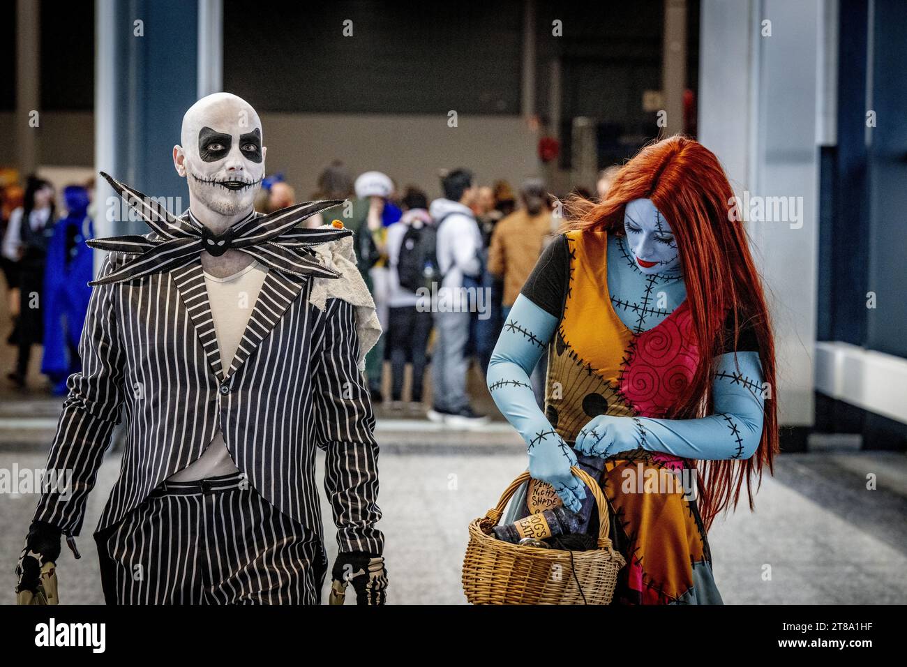 UTRECHT - Visitors in cosplay costume during the winter edition of ...