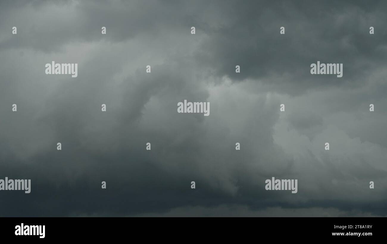 Dark stormy clouds background of natural weather effects, backdrop ...