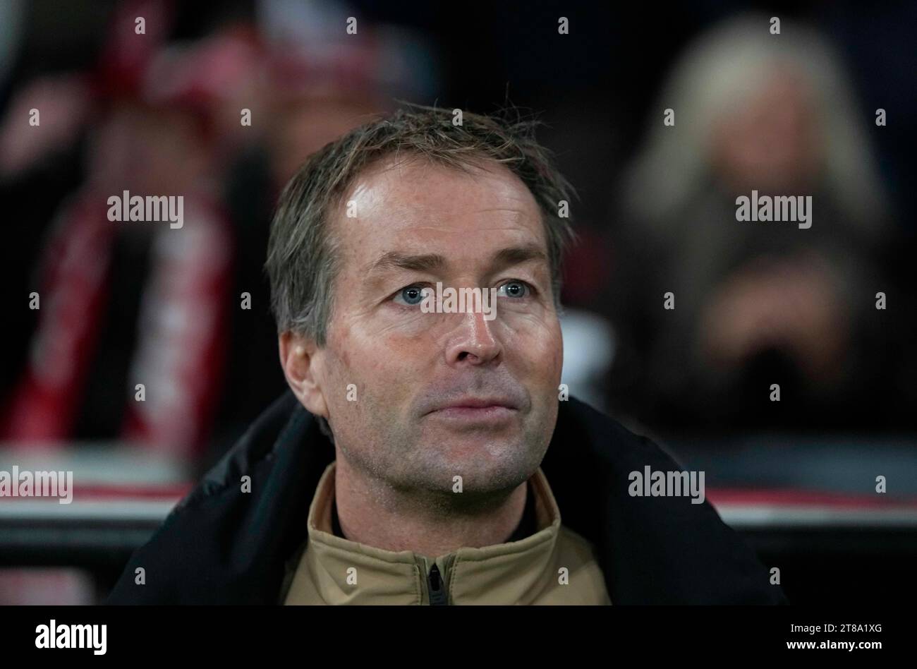 Parken, Copenhagen, Denmark. 17th Nov, 2023. Kasper Hjulmand (Denmark ...