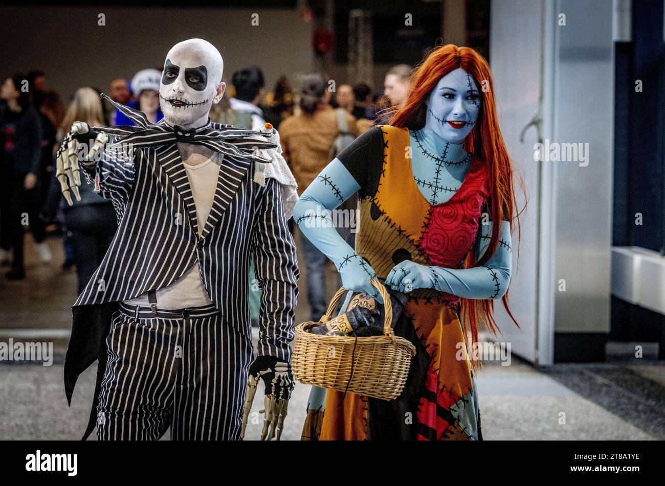 UTRECHT - Visitors in cosplay costume during the winter edition of ...