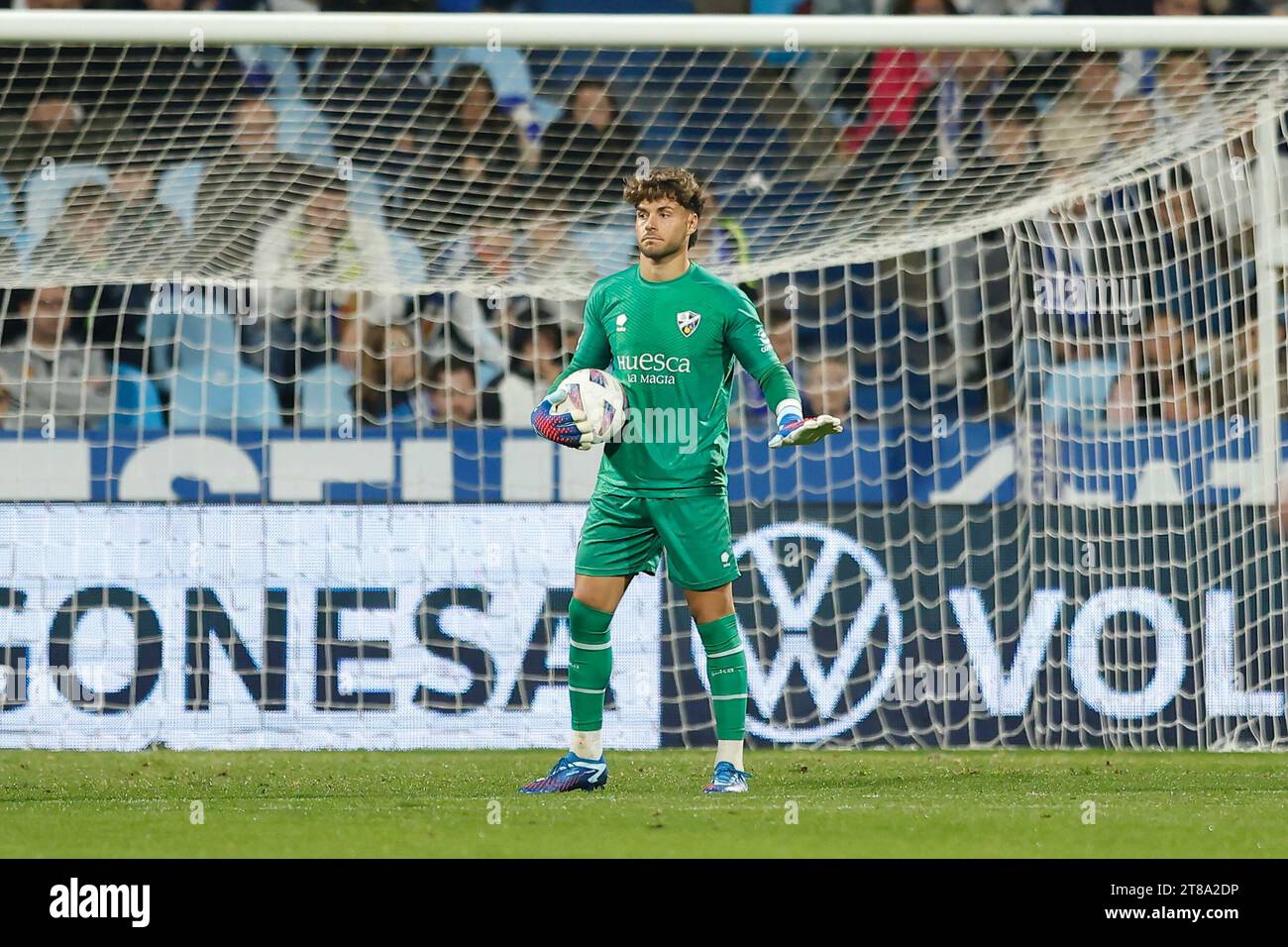 Zaragoza, Spain. 18th Nov, 2023. Alvaro Fernandez (Huesca) Football/Soccer : Spanish "LALIGA ...