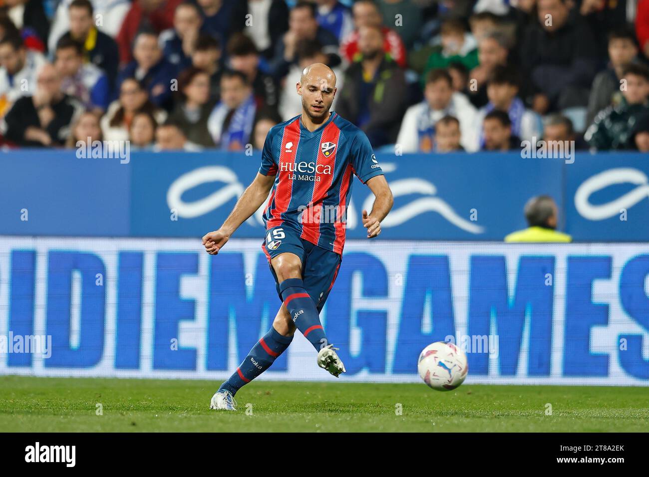 Zaragoza, Spain. 18th Nov, 2023. Jeremy Blasco (Huesca) Football/Soccer ...