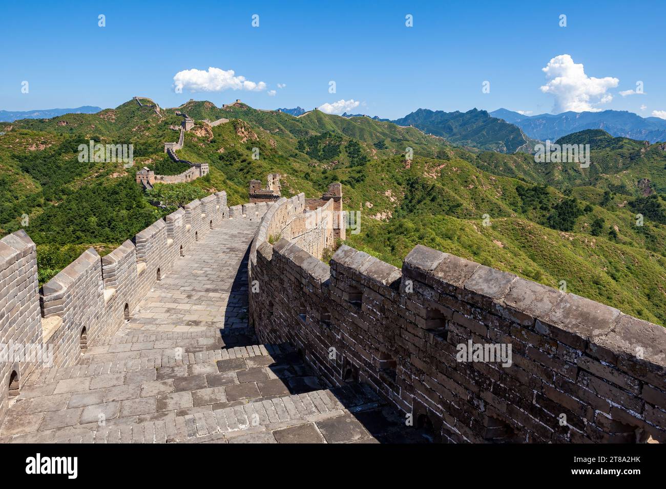The Great Chinese Wall at Jinshanling Stock Photo - Alamy