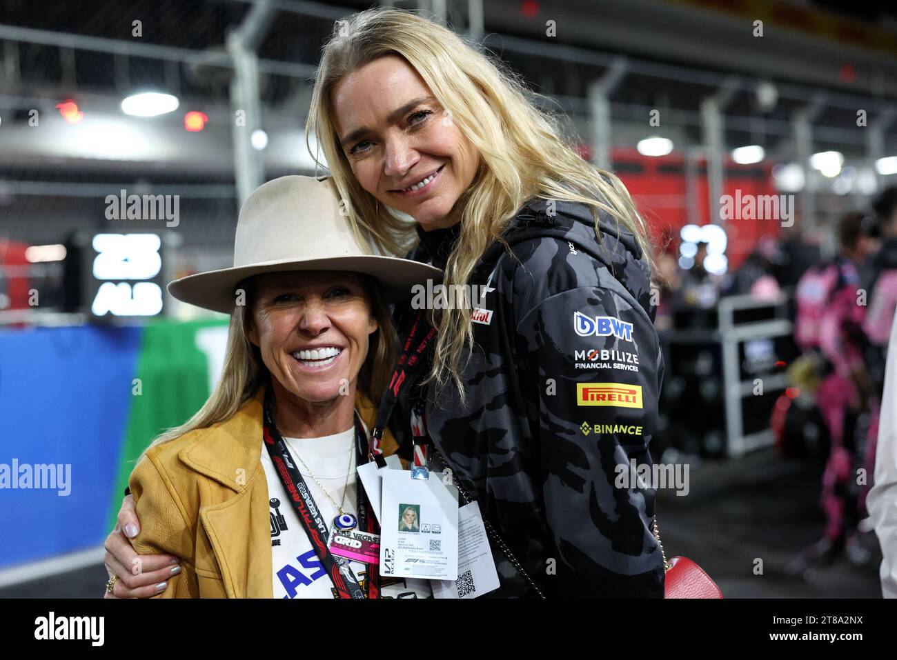 Las Vegas, USA. 18th Nov, 2023. Jodie Kidd (GBR), Alpine F1 Team guest ...