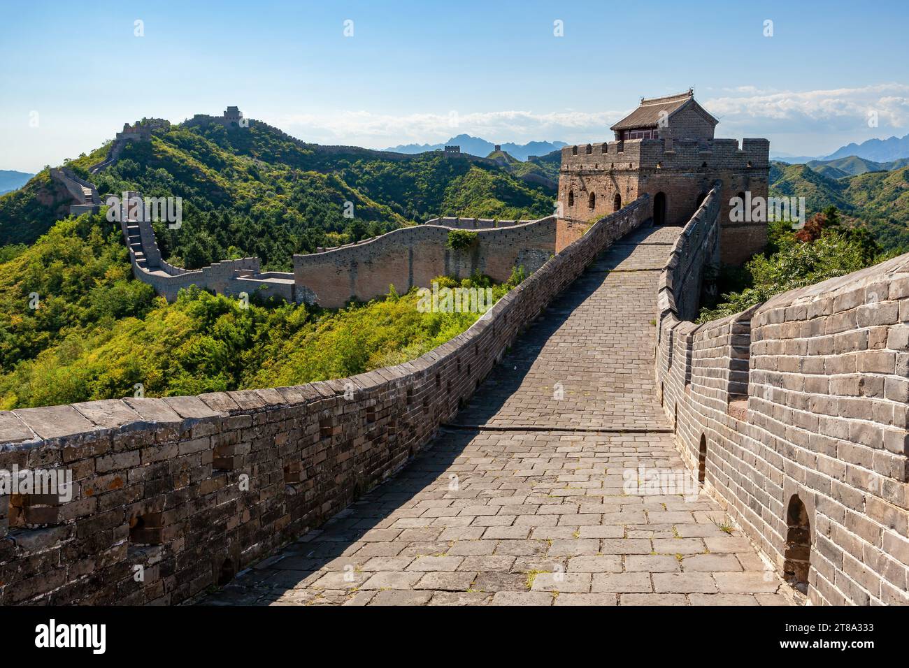 Watchtower of the chinese wall hi-res stock photography and images - Alamy