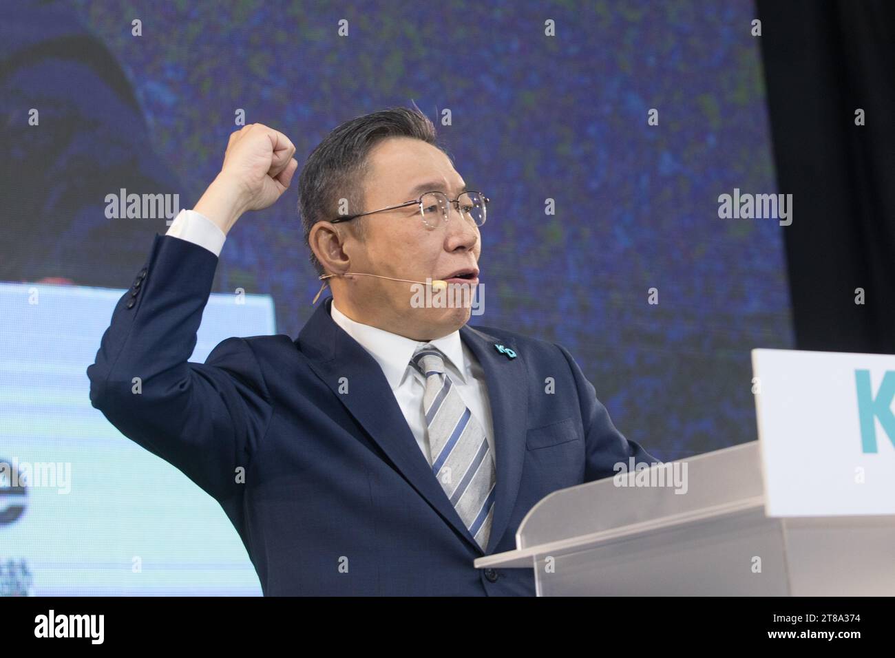 Ko Wen-je, presidential candidate from the Taiwan People’s Party (TPP ...