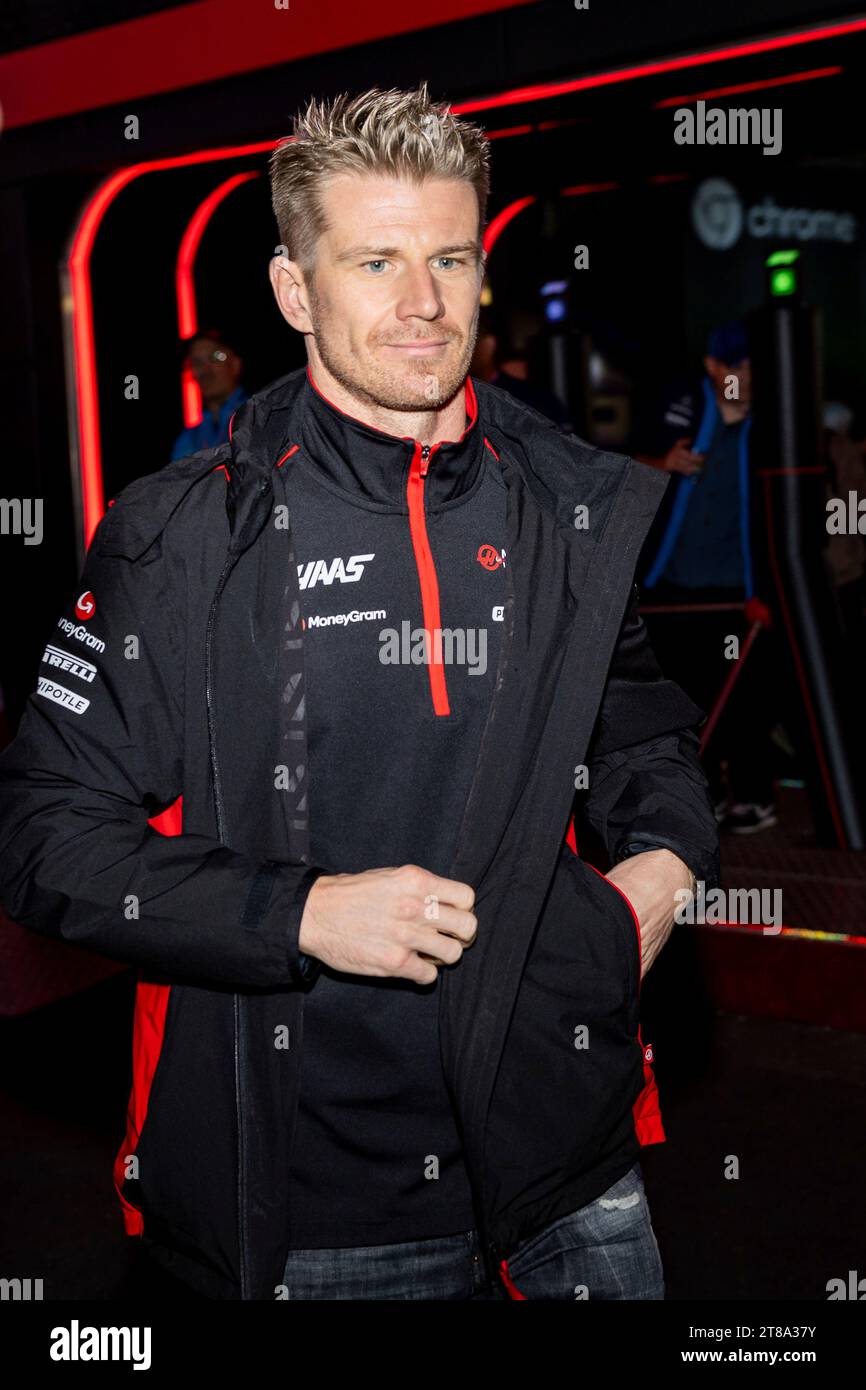 LAS VEGAS, NV - NOVEMBER 18: /Haas F1 Team driver Nico Hulkenberg (27 ...