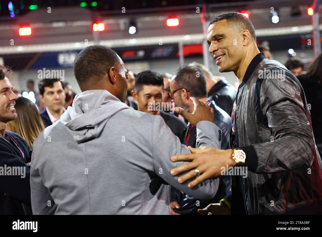 Las Vegas, USA. 18th Nov, 2023. VIPs on the grid. 18.11.2023. Formula 1 ...