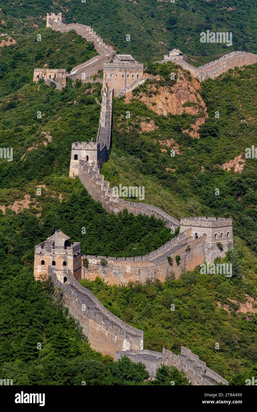 Watchtower of the chinese wall hi-res stock photography and images - Alamy