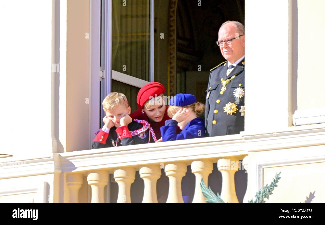 Monte Carlo, Monaco. 19th Nov, 2023. Prince Albert II and Princess ...
