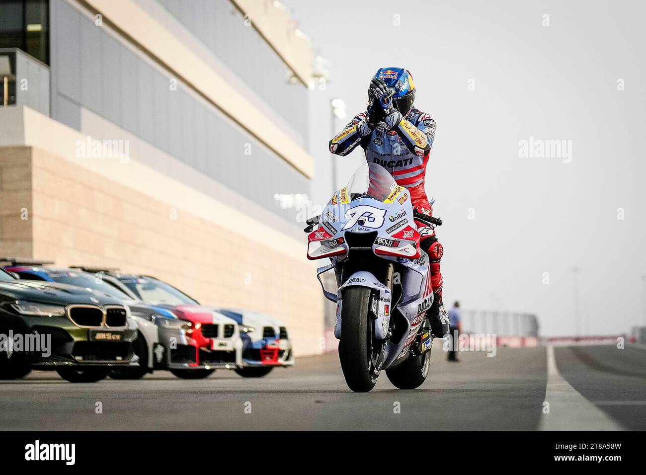 Doha, Qatar. 18th Nov, 2023. Qualifying for Qatar Grand Prix of MotoGP ...