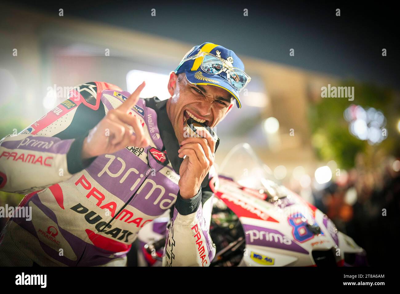 Doha, Qatar. 18th Nov, 2023. Sprint race of Qatar Grand Prix of MotoGP ...