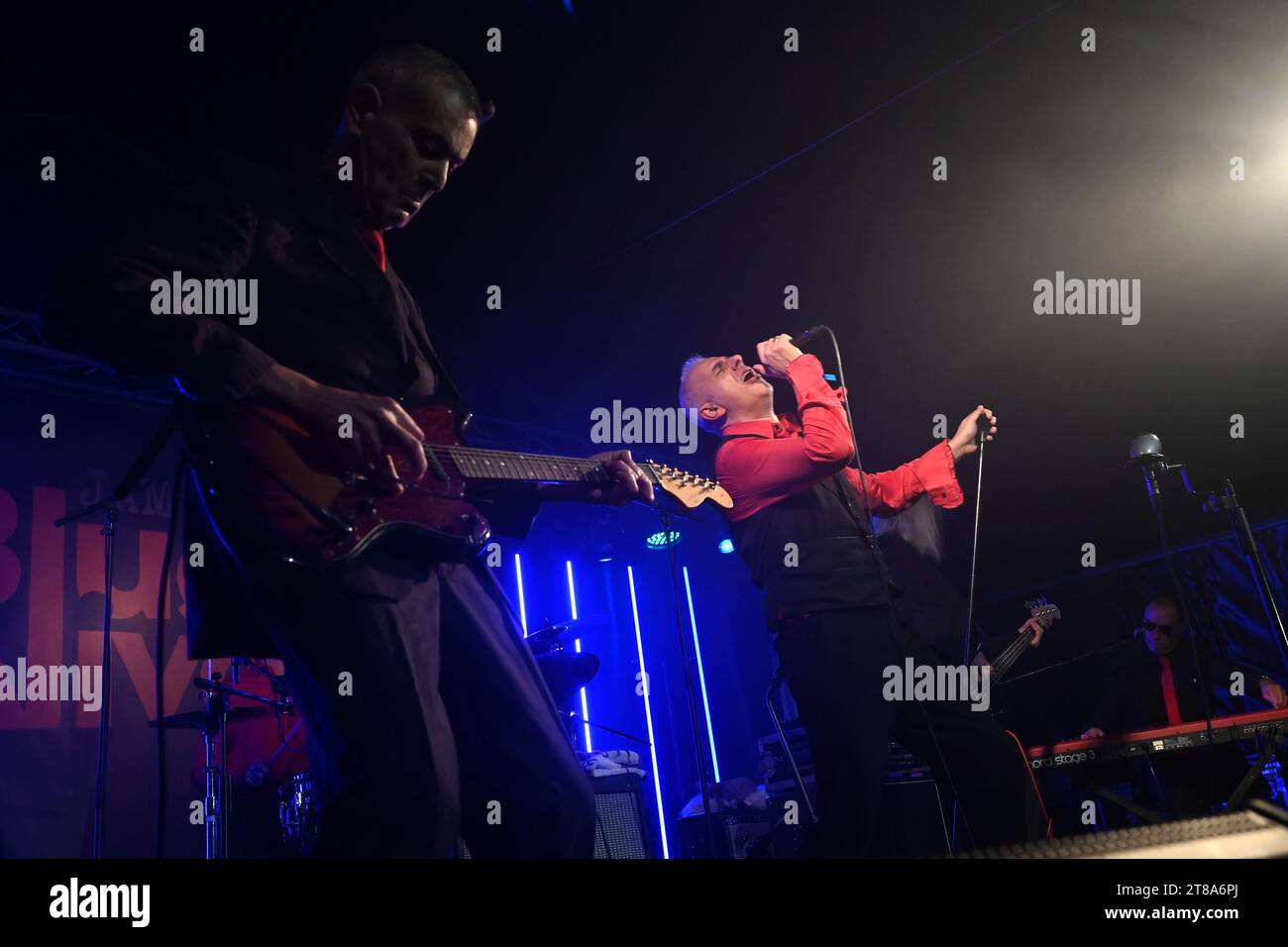 Sumperk, Czech Republic. 18th Nov, 2023. Singer and harmonica player ...