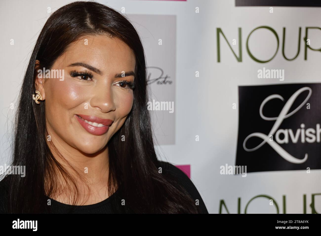 Paris, France. 18th Nov, 2023. Majda Sall show party for her book MIA ...