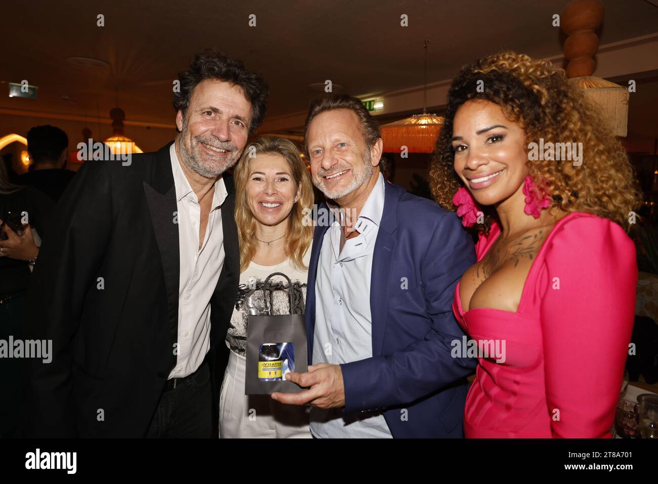 Paris, France. 18th Nov, 2023. Christophe Carriere, guests and Alicia ...