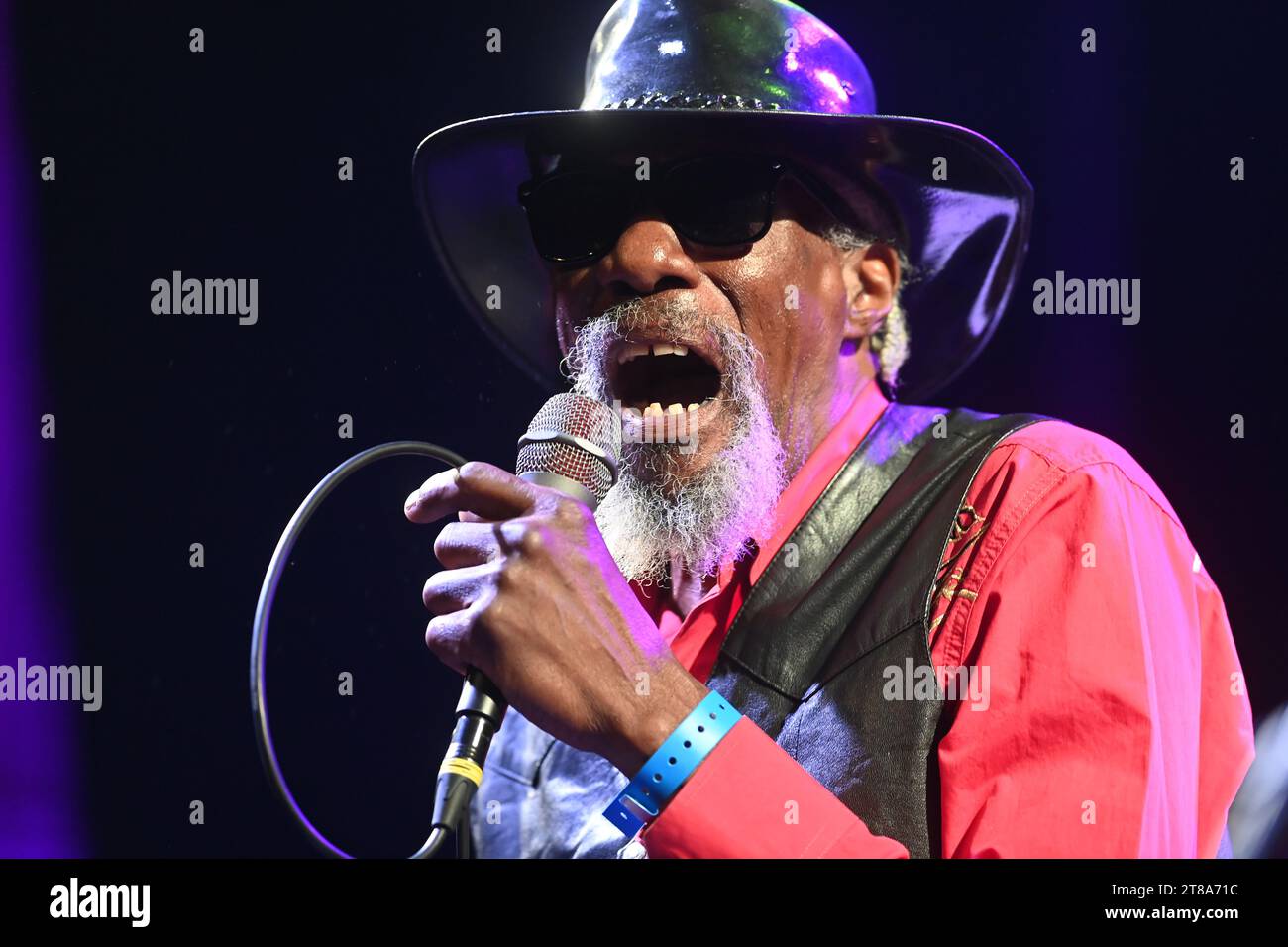 Sumperk, Czech Republic. 18th Nov, 2023. American singer Robert Finley ...